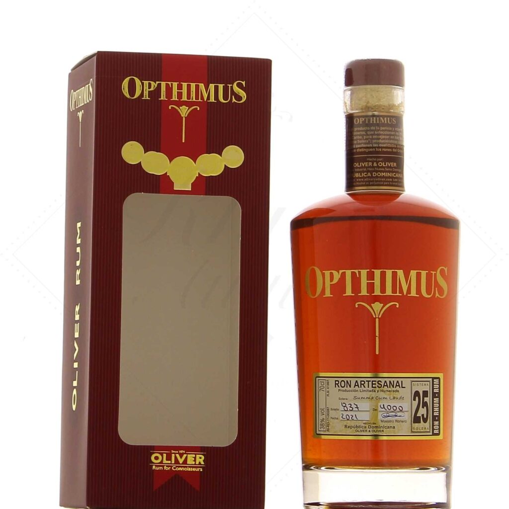 Opthimus 25 years 38° - Rum Attitude