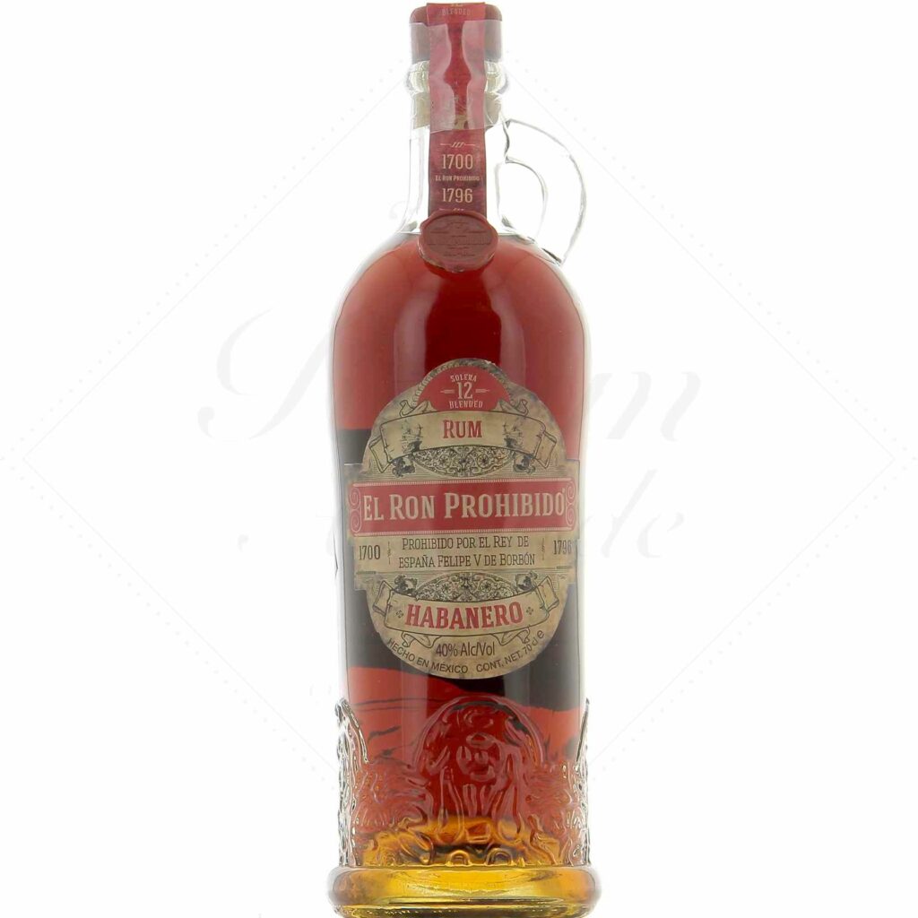 El Ron Prohibido Habanero 12 years 40° - Rum Attitude