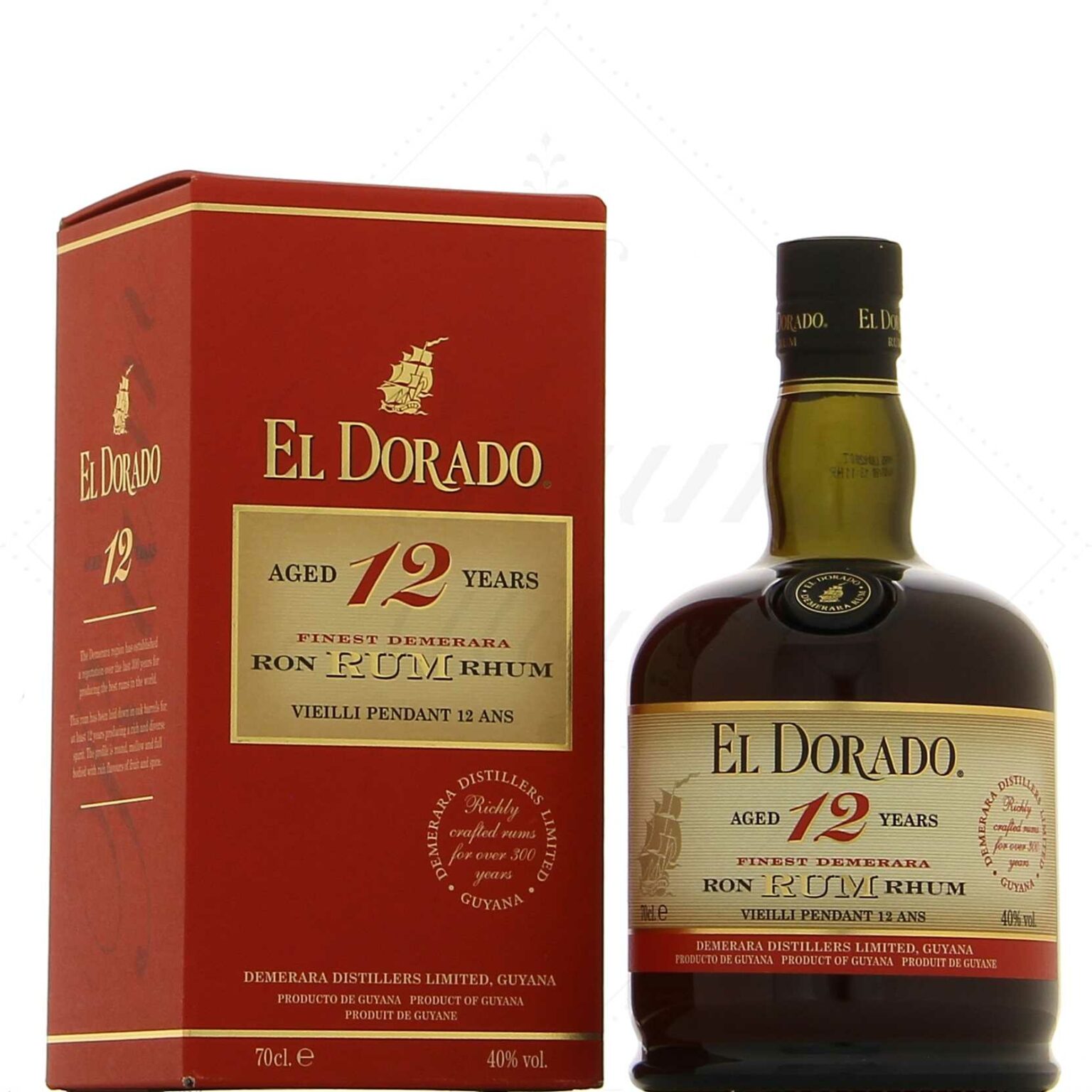 El Dorado 12 ans 40° - Rhum Attitude