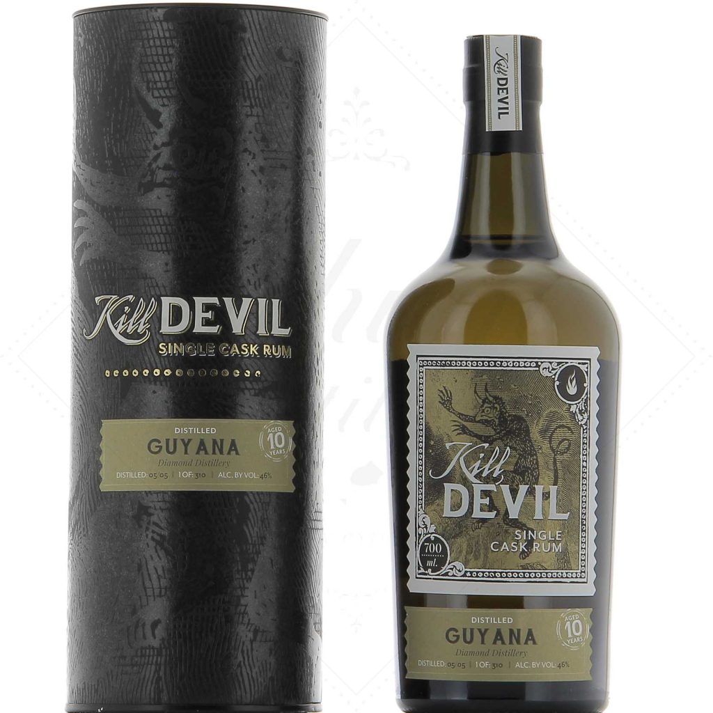 Kill Devil Guyana Diamond 10 ans 46° - Rhum Attitude