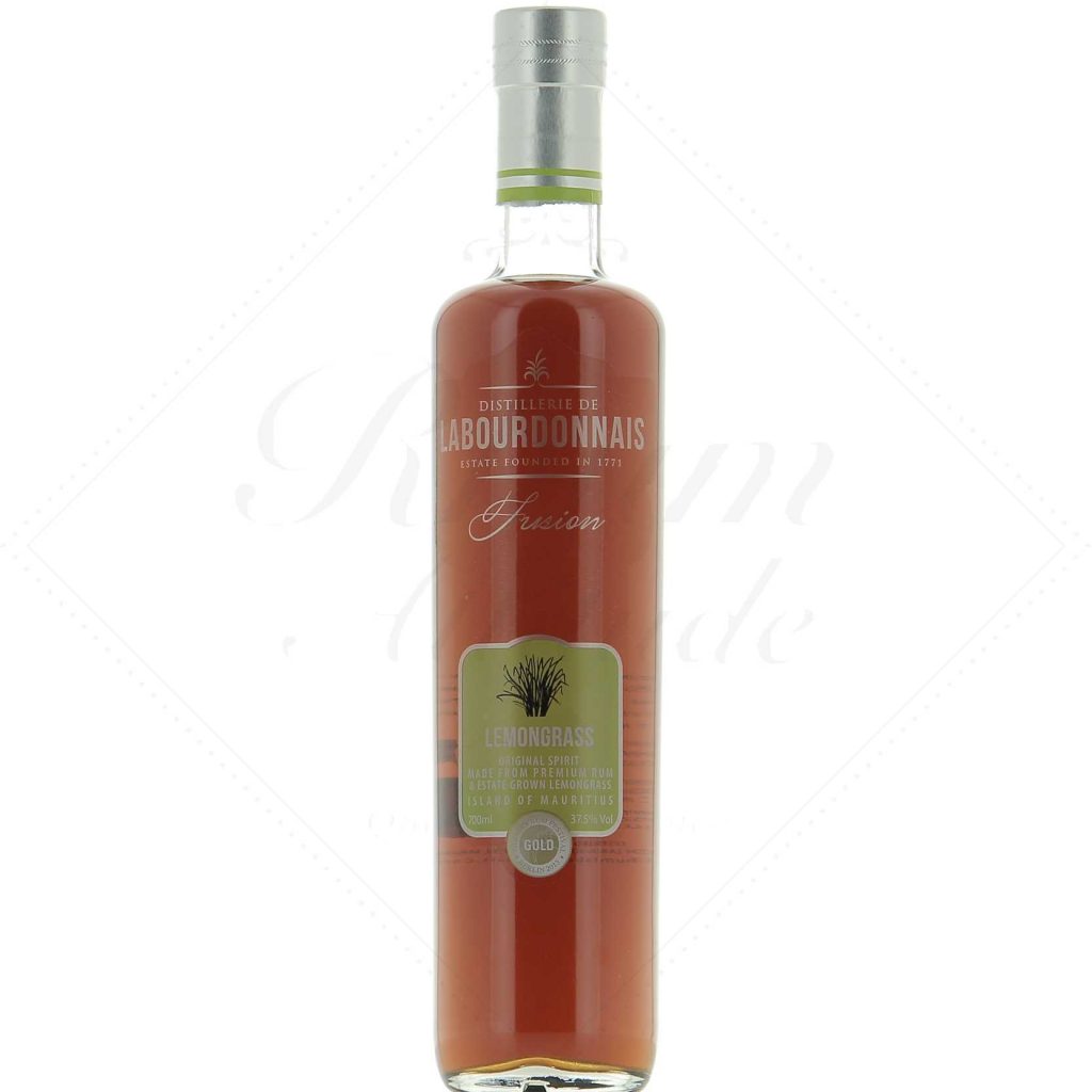 Labourdonnais Fusion Lemongrass (citronnelle) 37,5° - Rhum Attitude