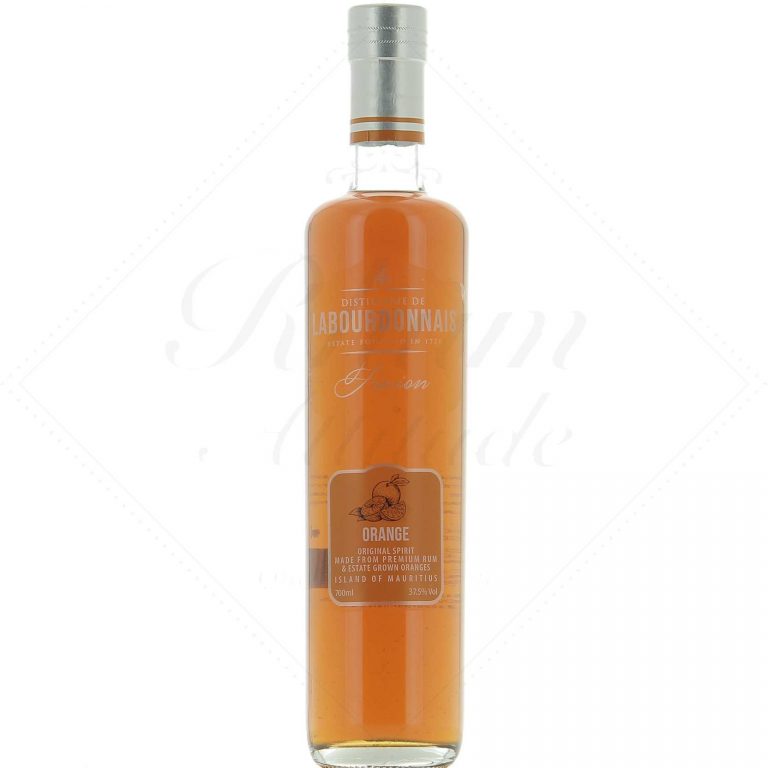 Labourdonnais Fusion Orange 37,5° - Rhum Attitude