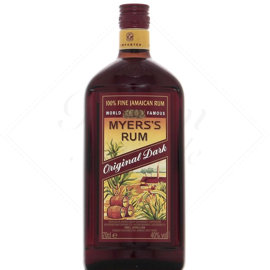 Rum Myers's original dark 40° - Rhum Attitude