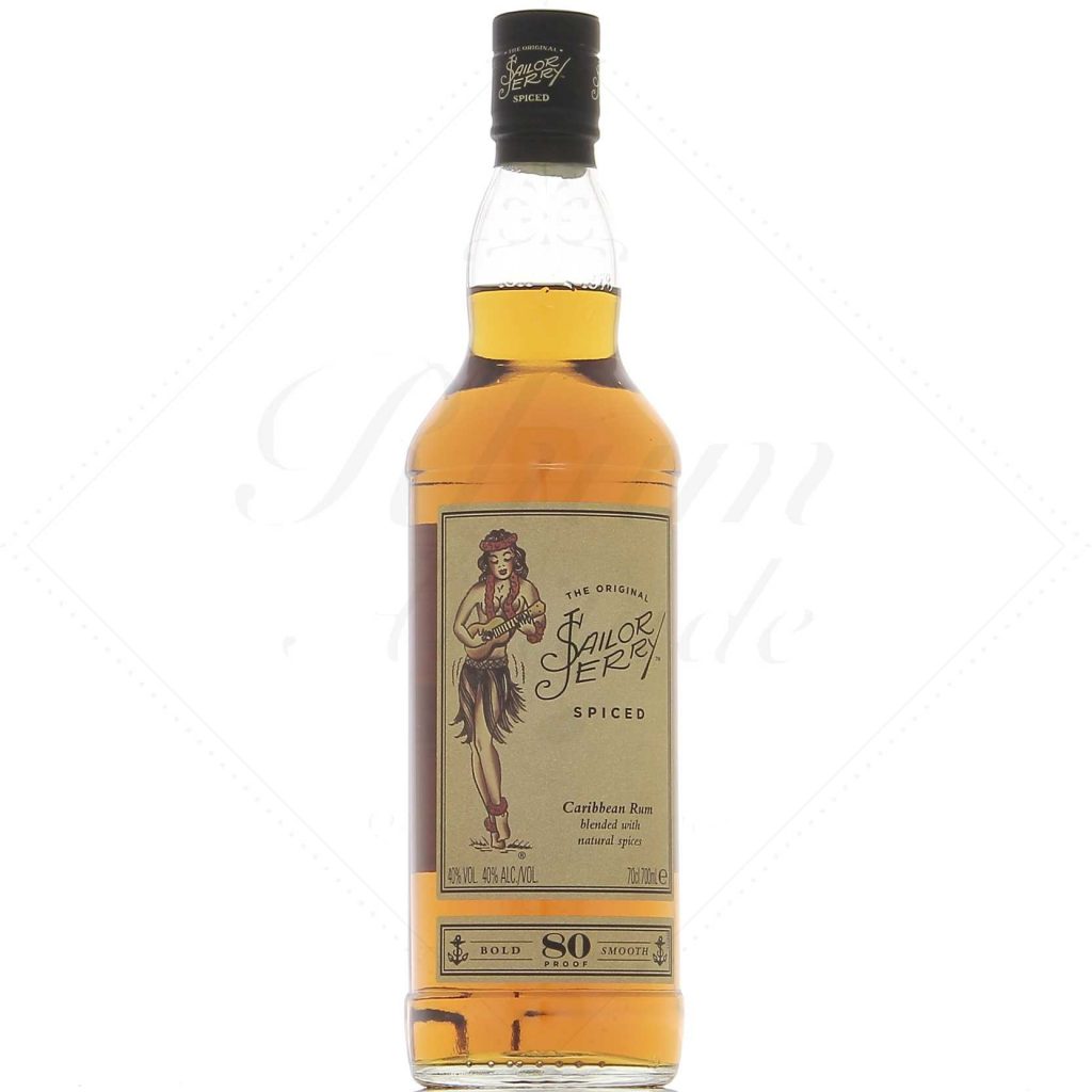 Sailor Jerry 40° – format 70cl - Rhum Attitude