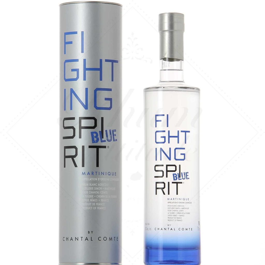 Chantal Comte Fighting Spirit Blue 50° - Rhum Attitude