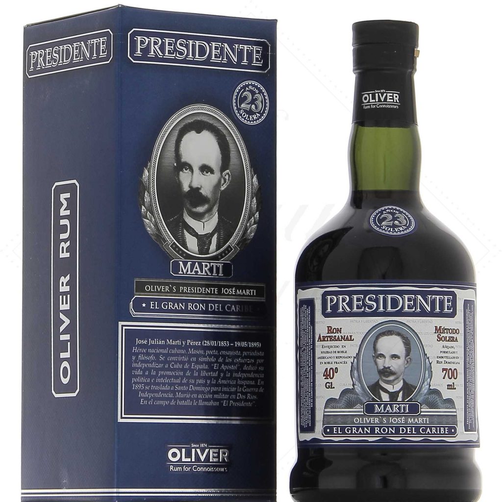 Presidente Marti 23 years Solera 40° - Rum Attitude