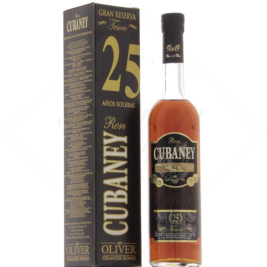 Cubaney Grand Reserve XO 25 years Tesoro 38° - Rhum Attitude