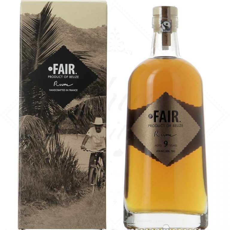 FAIR Rum Belize 9 ans 41° - Rhum Attitude