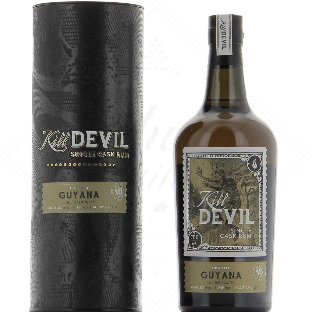Kill Devil Guyana Uitvlugt 1997 18 ans (pot still) 46° - Rhum Attitude