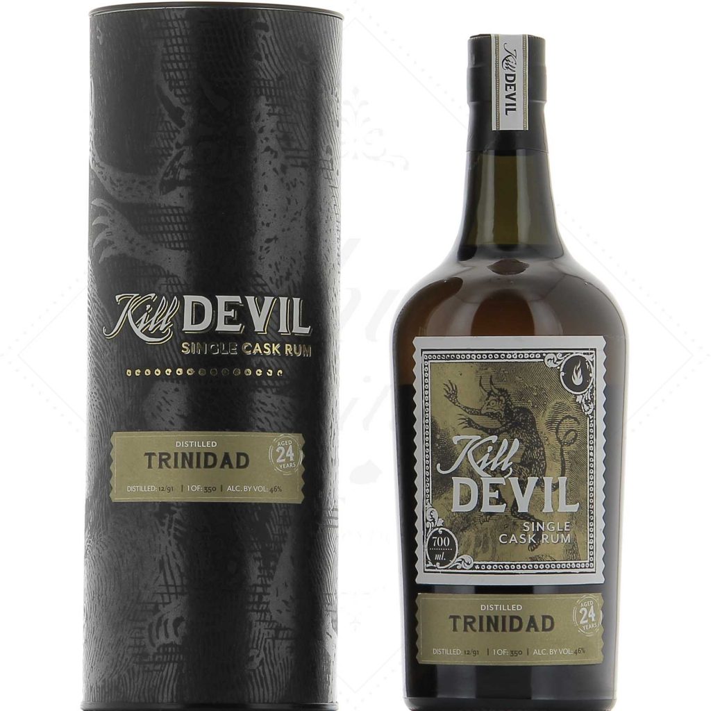 Kill Devil Trinidad 1991 24 ans 46° - Rhum Attitude