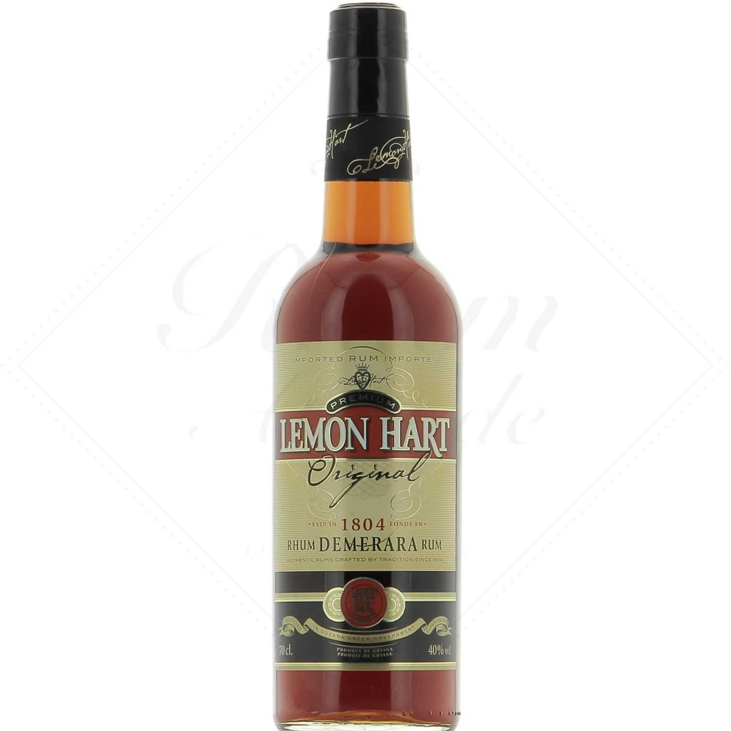 Lemon Hart Original Premium Demerara Rum 40° - Rhum Attitude
