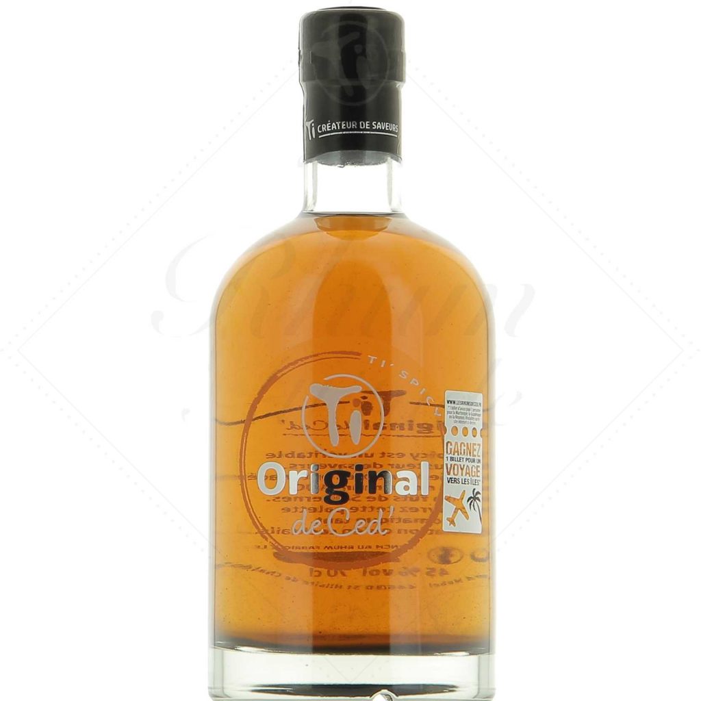 The Rums of Ced Ti Original Ti'Spicy - 70 cl 45° - Rum Attitude