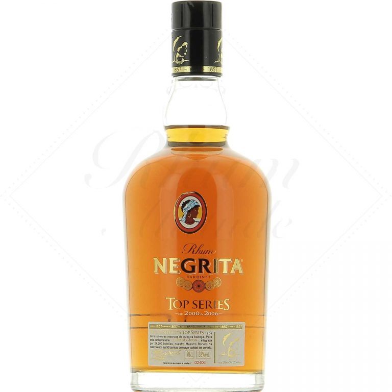 Negrita top series 2000-2006 38° - Rhum Attitude