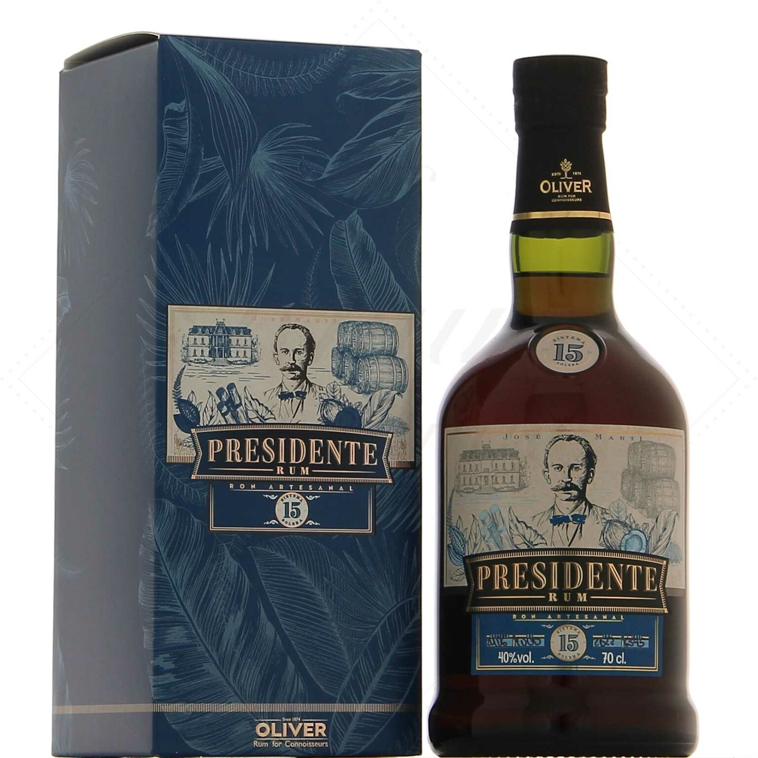 Presidente Marti 15 ans Solera 40° - Rhum Attitude