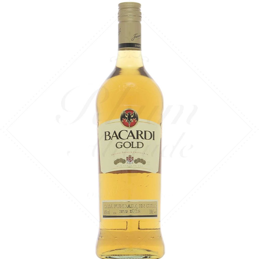Bacardi Gold 40° - 1 litre ! - Rhum Attitude