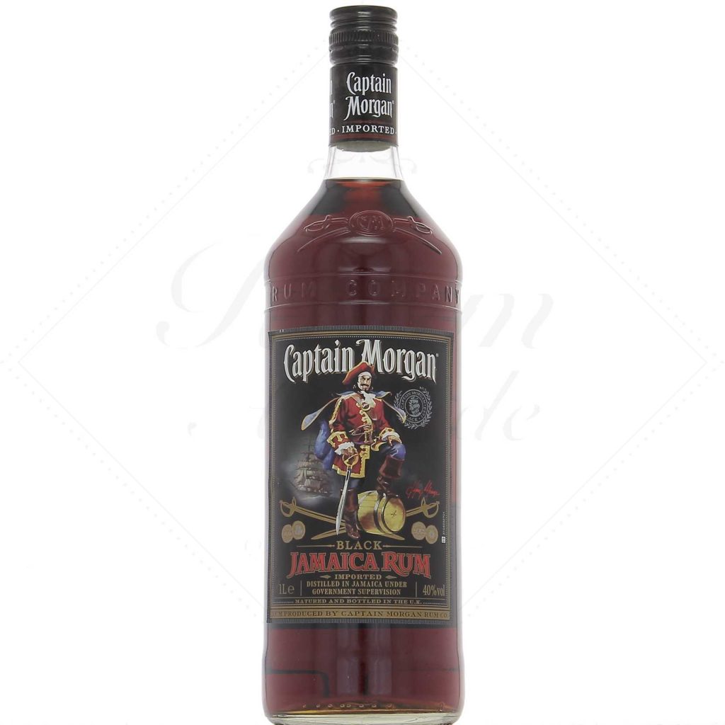 Captain Morgan Black Label Original 40° - 1 litre ! - Rhum Attitude