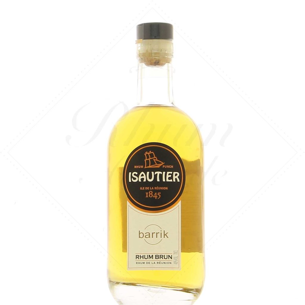 Isautier rhum maturé Barrik 40° - Rhum Attitude