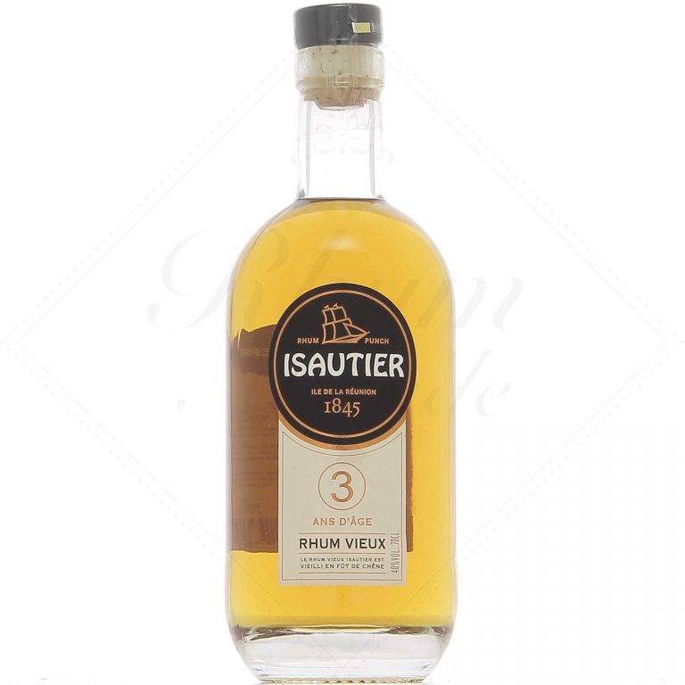 Isautier 3 ans 40° - Rhum Attitude