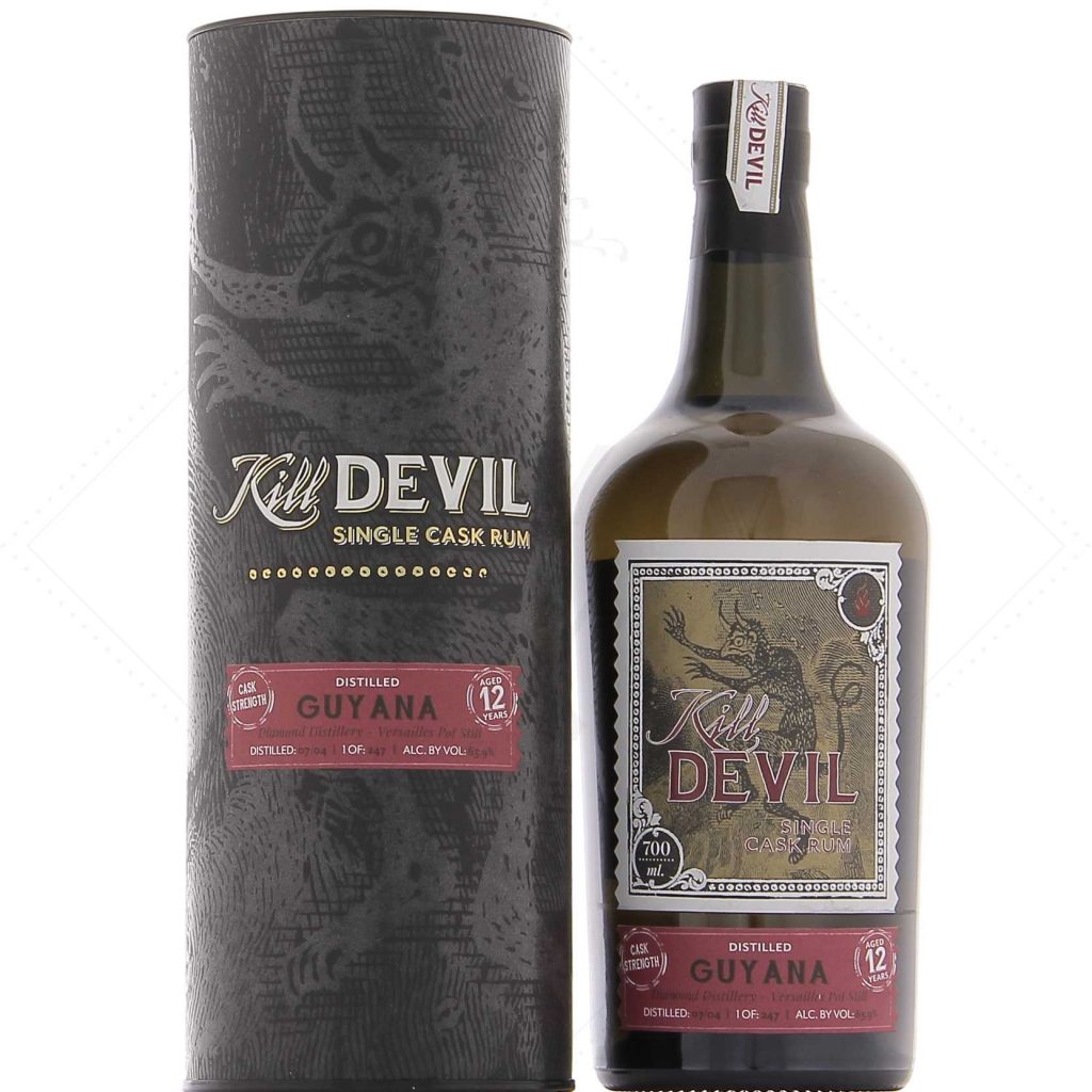 Kill Devil Guyana Diamond Versailles Single Cask 2004 12 ans 63,9 ...