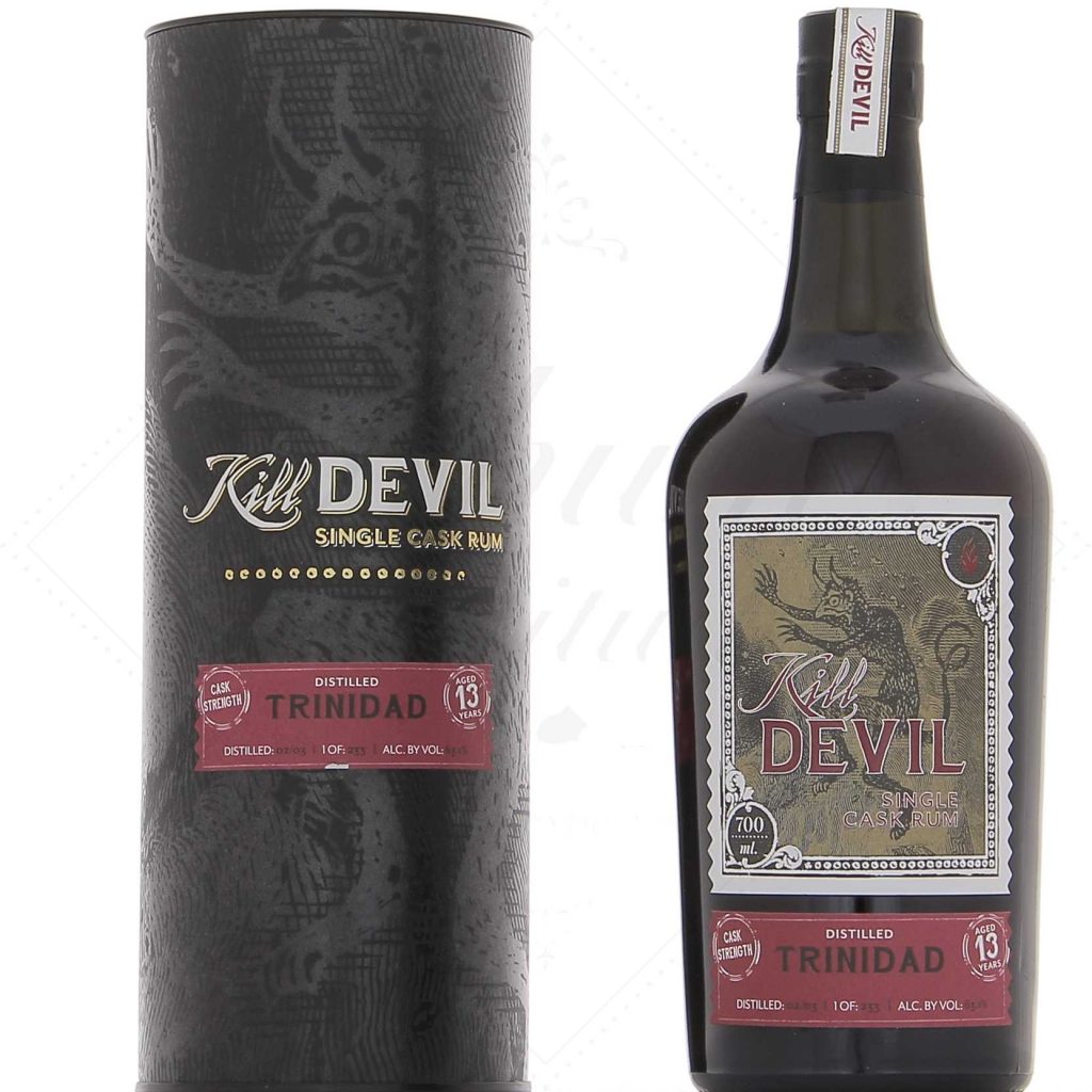 Kill Devil Trinidad 13 ans Cask Strength 2003 63,1° - Rhum Attitude