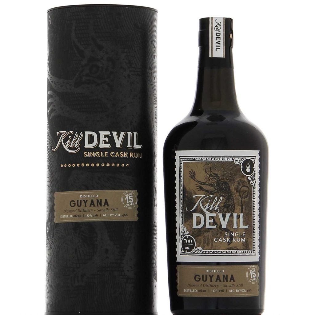Kill Devil Guyana Diamond Savalle Still 2001 15 ans 46° - Rhum Attitude