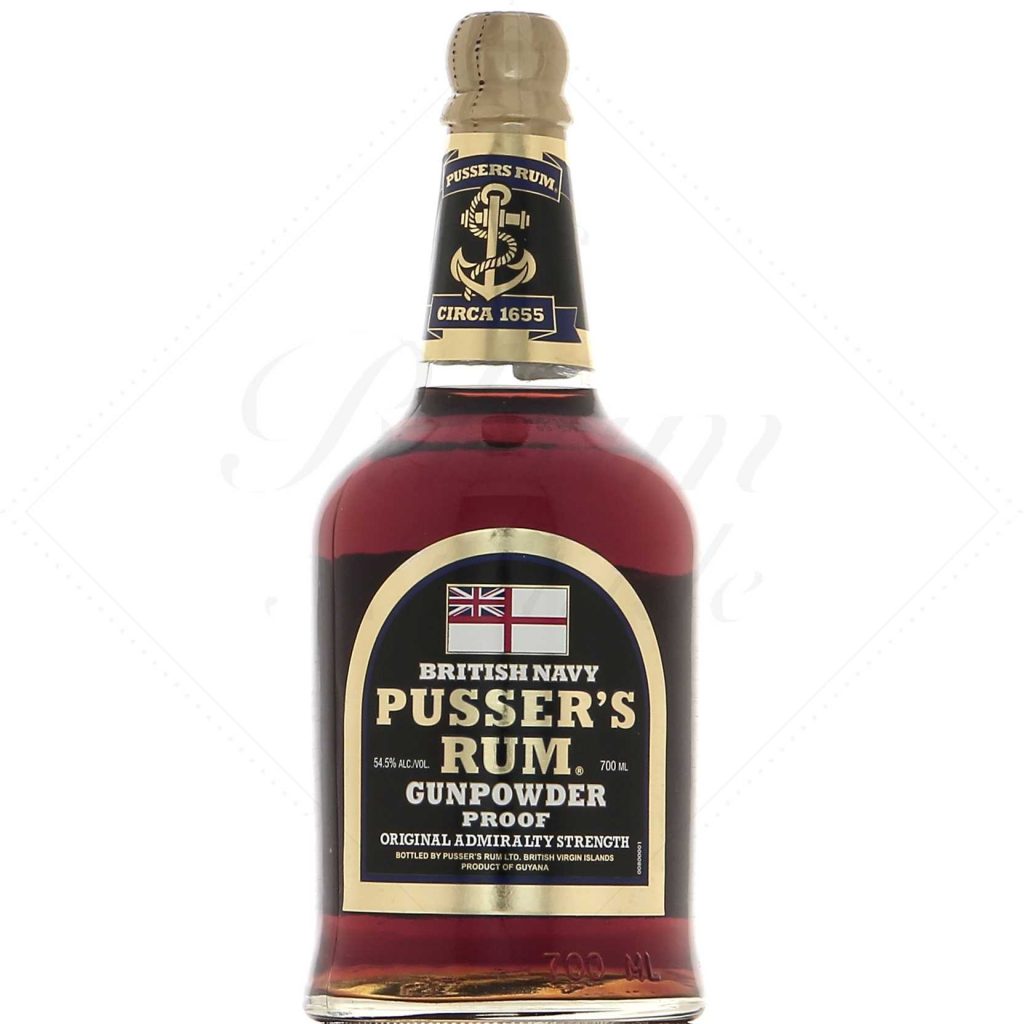 Pusser’s Gunpowder 54,5° - Rhum Attitude
