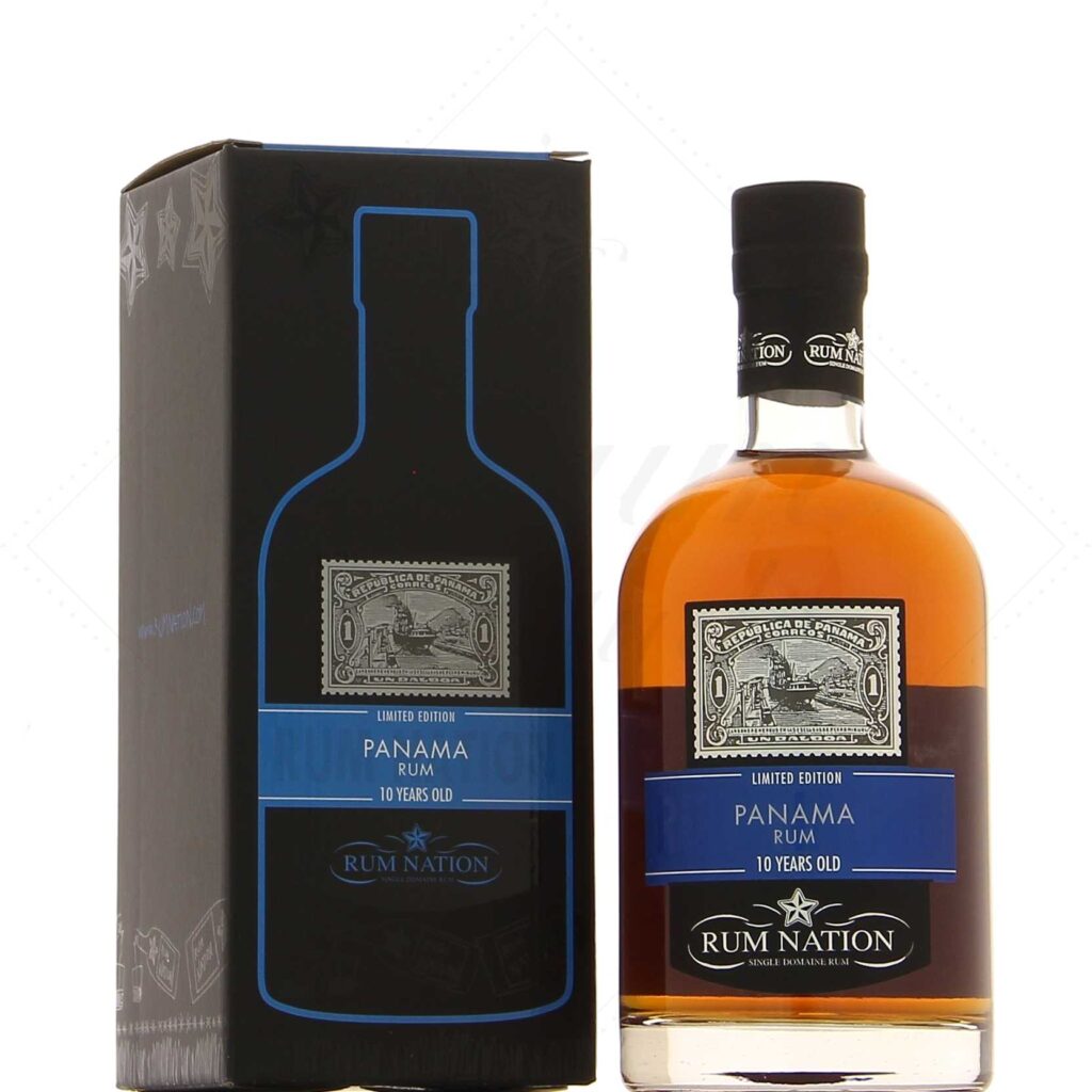 Rum Nation 10 ans Panama 40° - Rhum Attitude