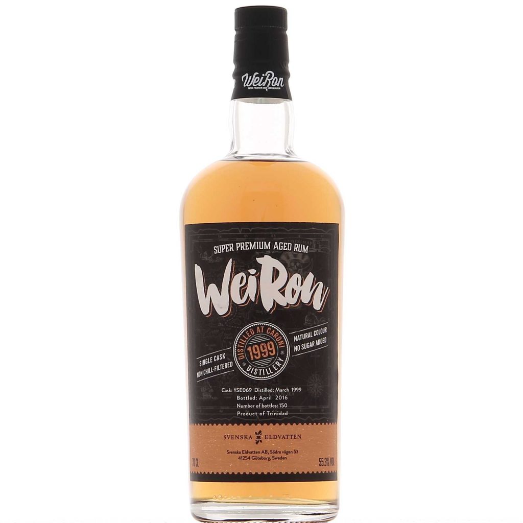 Rum Swedes WeiRon 1999 55,3° - Rhum Attitude