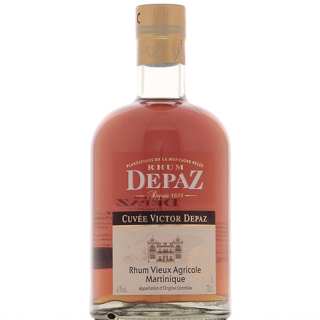 Depaz Cuvée Victor 41° - Rhum Attitude