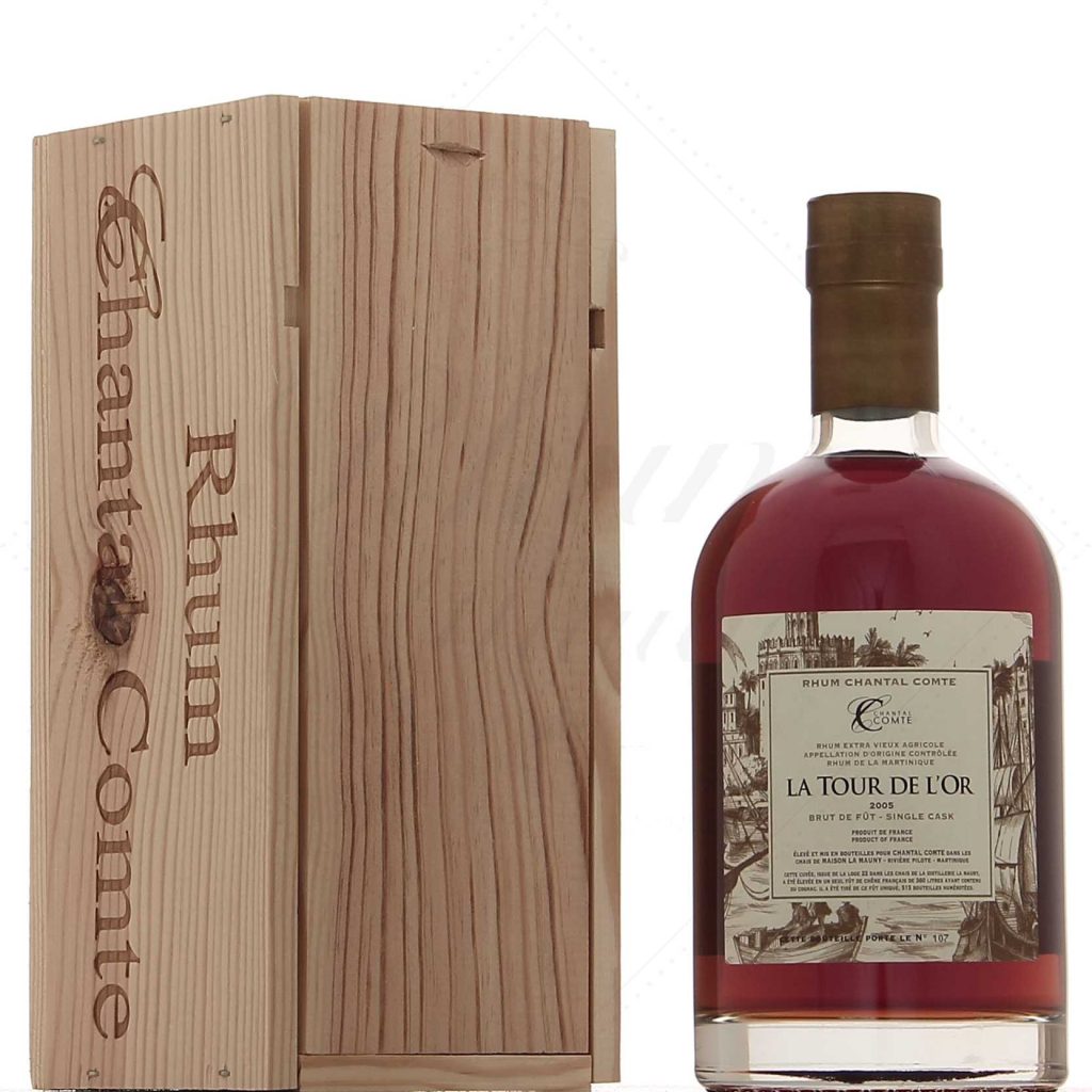 Chantal Comte La Tour de l’Or 2005 Brut de fût 51,5° - Rhum Attitude