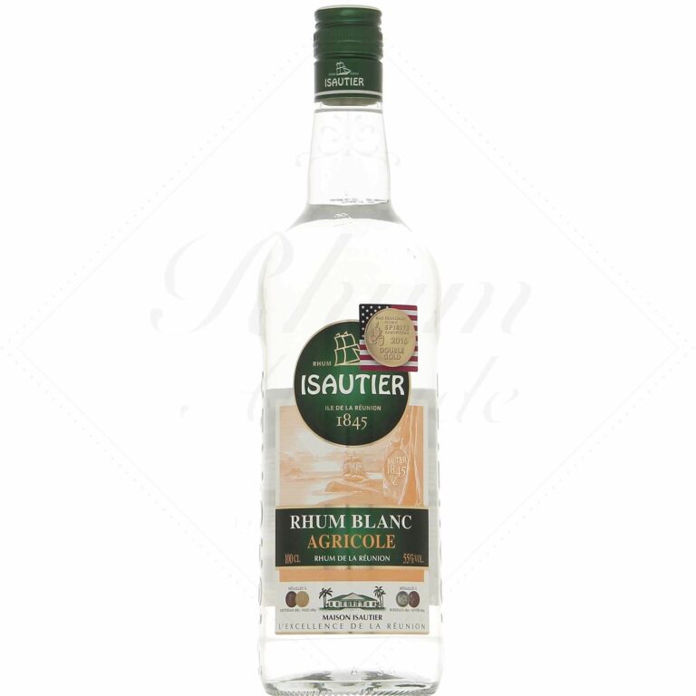 Isautier Blanc Agricole 55° - 1 litre ! - Rhum Attitude