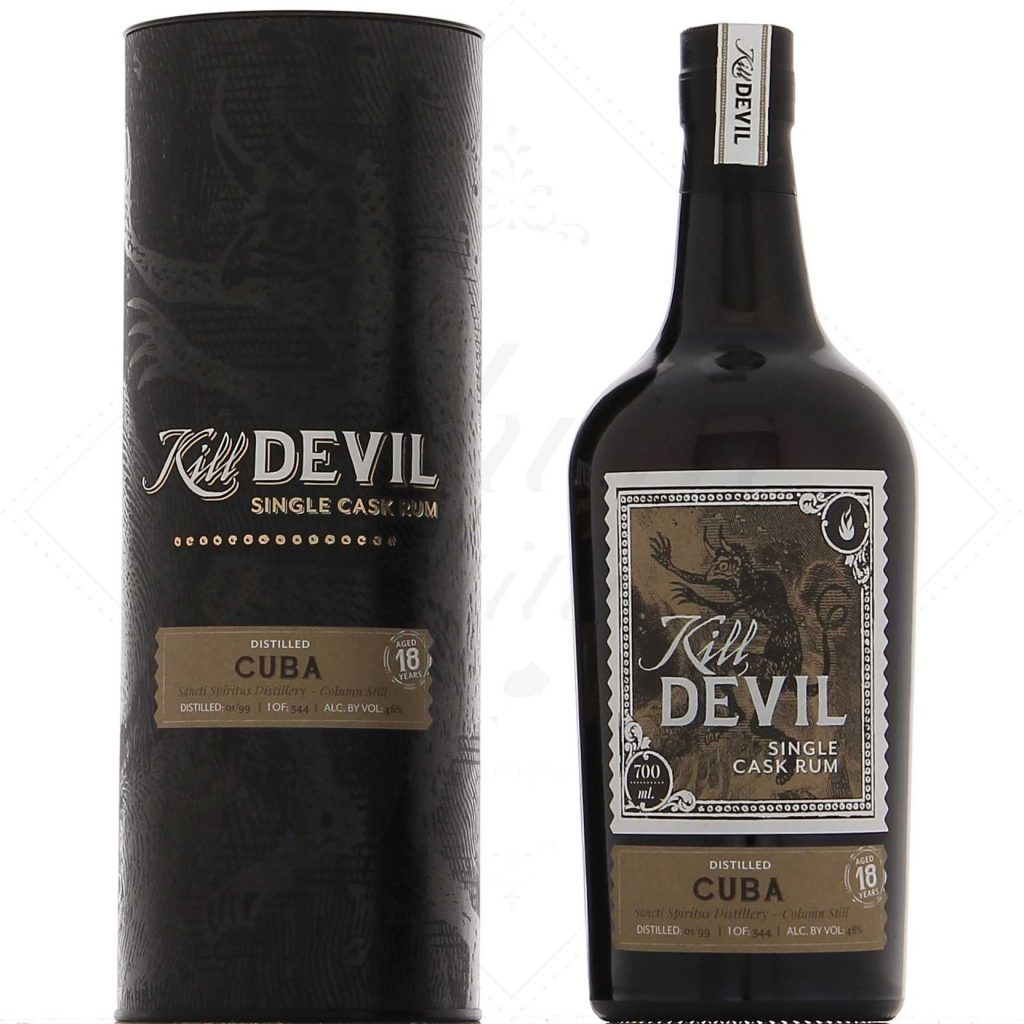 Kill Devil Cuba Sancti Spiritus 18 ans 46° - Rhum Attitude