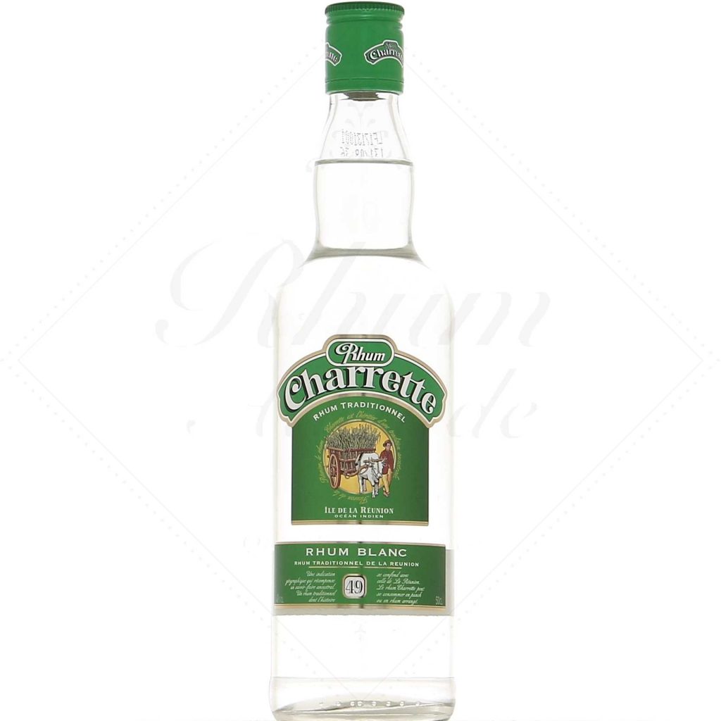 Rhum Charrette blanc 49° – 50 cl - Rhum Attitude