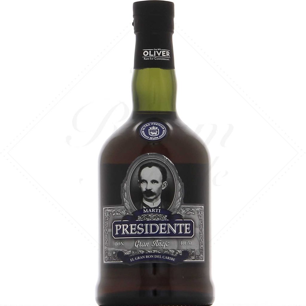 Presidente Marti Gran Añejo Ultra Premium Rum 40° - Rhum Attitude