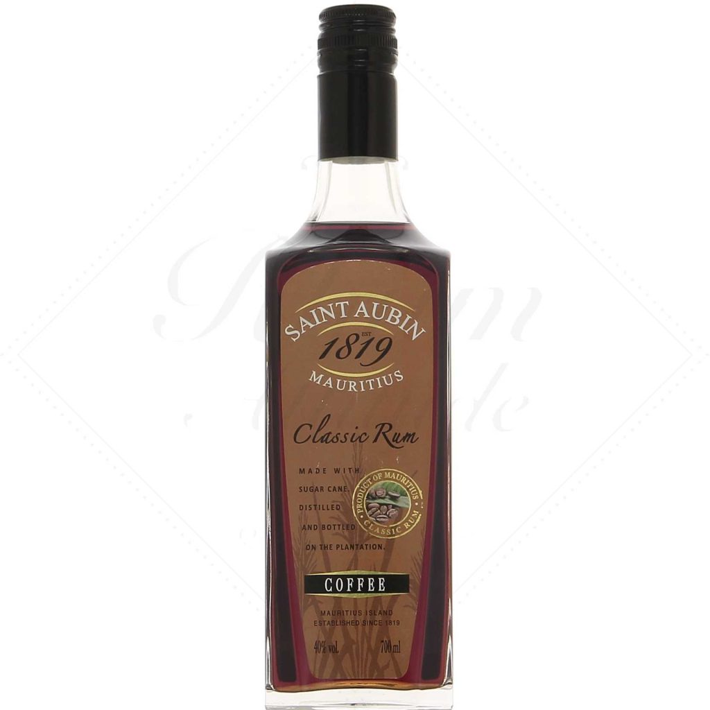 Saint Aubin 1819 Classic Coffee 40° - Rhum Attitude