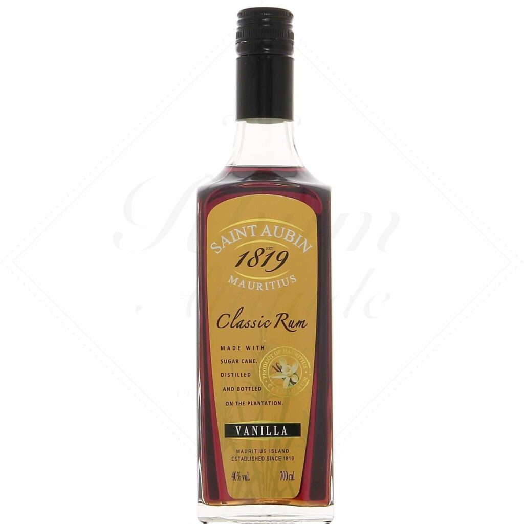 Saint Aubin 1819 Classic Vanilla 40° - format 70 cl - Rhum Attitude