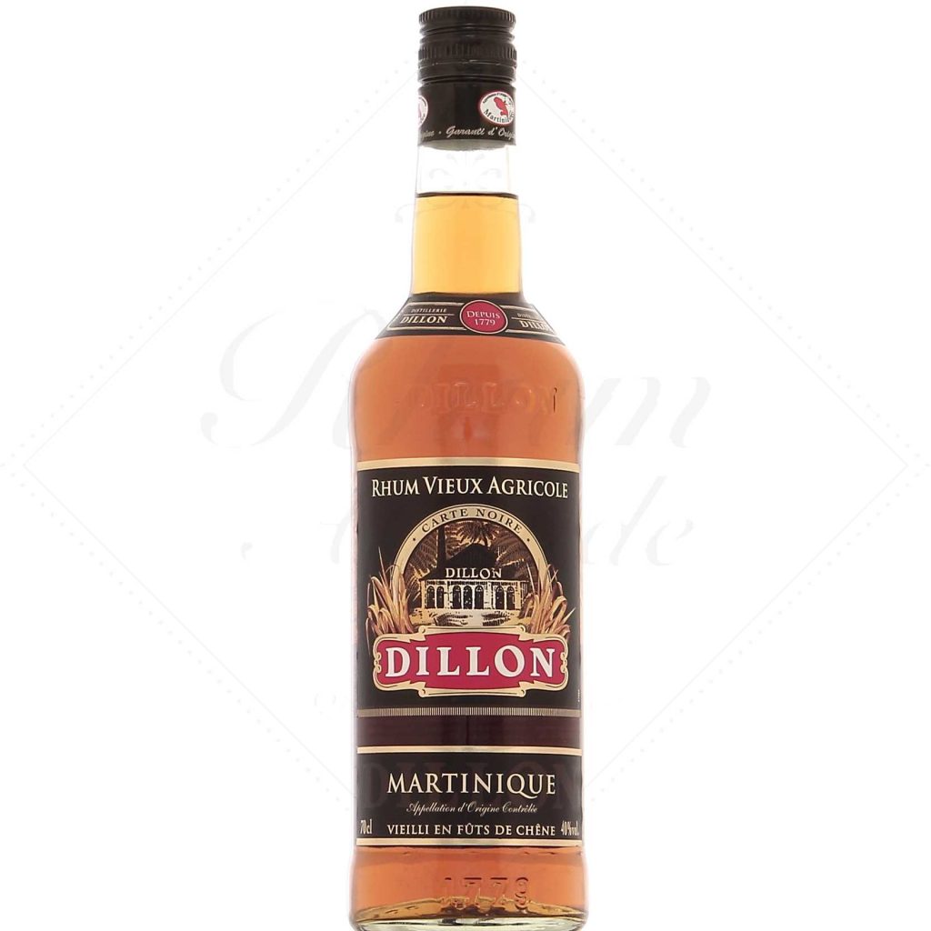 Dillon Rhum Vieux Carte Noire 40° - Rhum Attitude