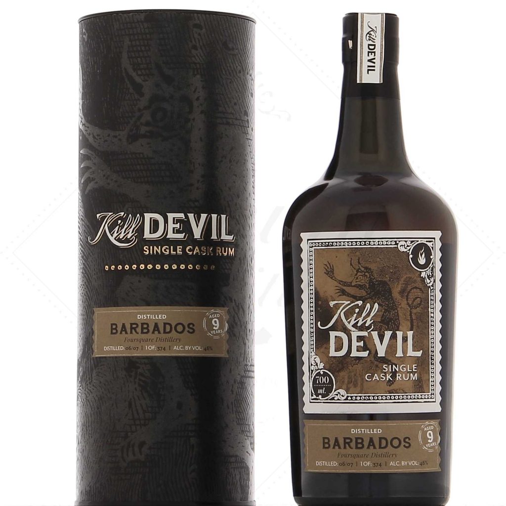 Kill Devil Barbados 9 ans 46° - Rhum Attitude