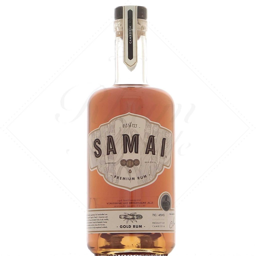 Samai Gold Rum 41° - Rhum Attitude