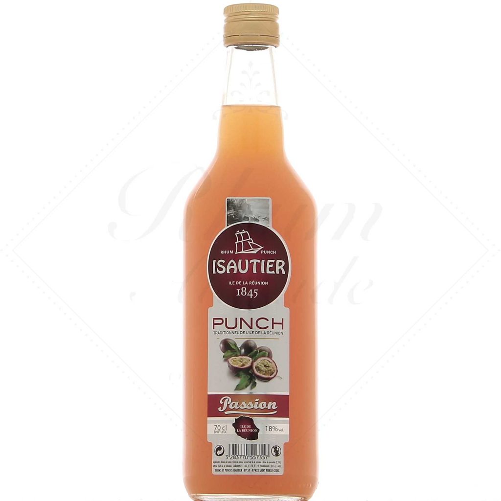 Isautier Punch Passion 18° - Rhum Attitude