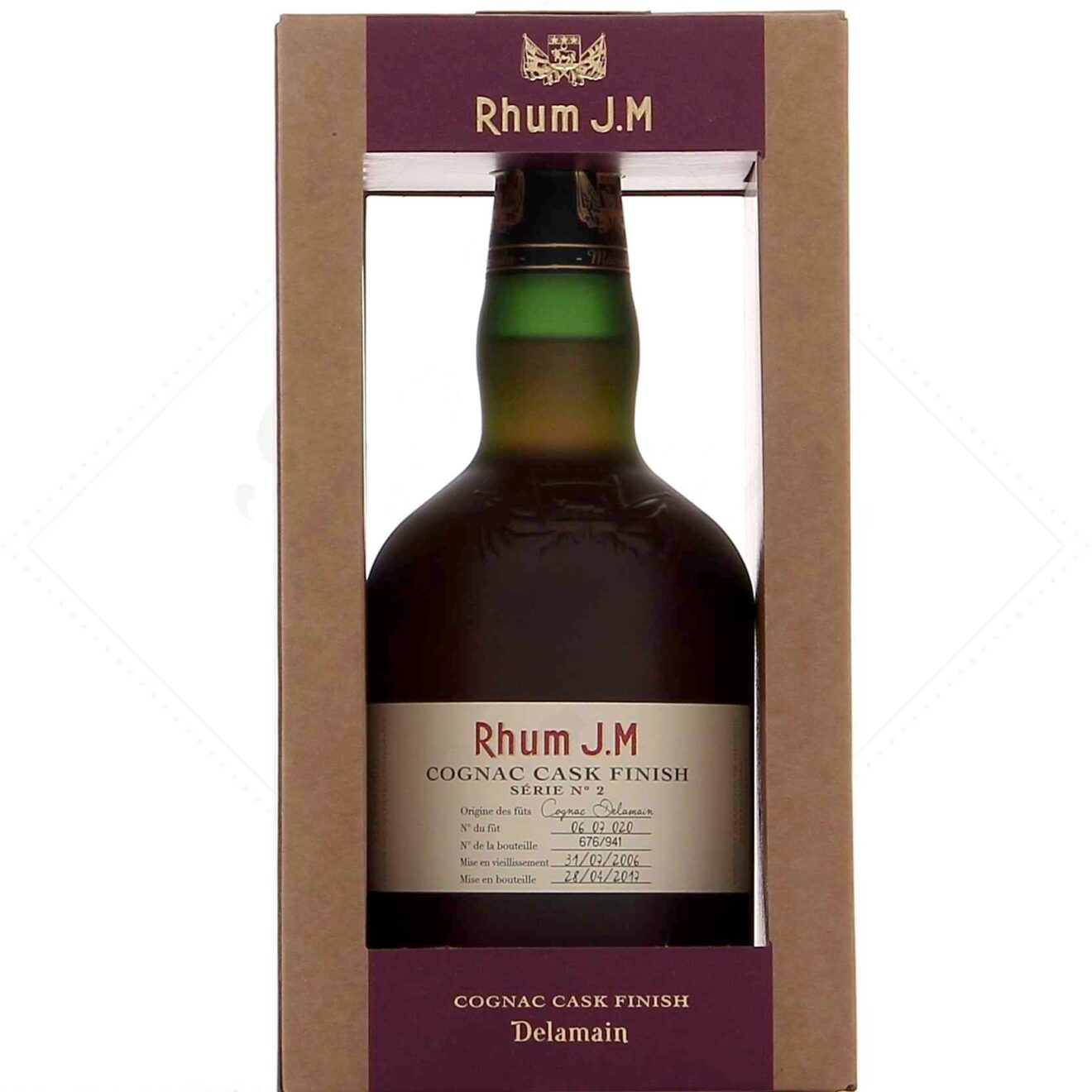 JM Cognac Cask Finish Batch 2 41,2° - Rhum Attitude