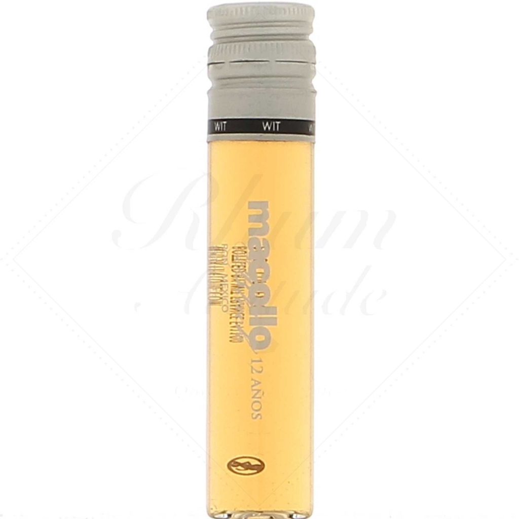 Macollo Ron Black Label 12 ans - Tube 4cl 38° - Rhum Attitude