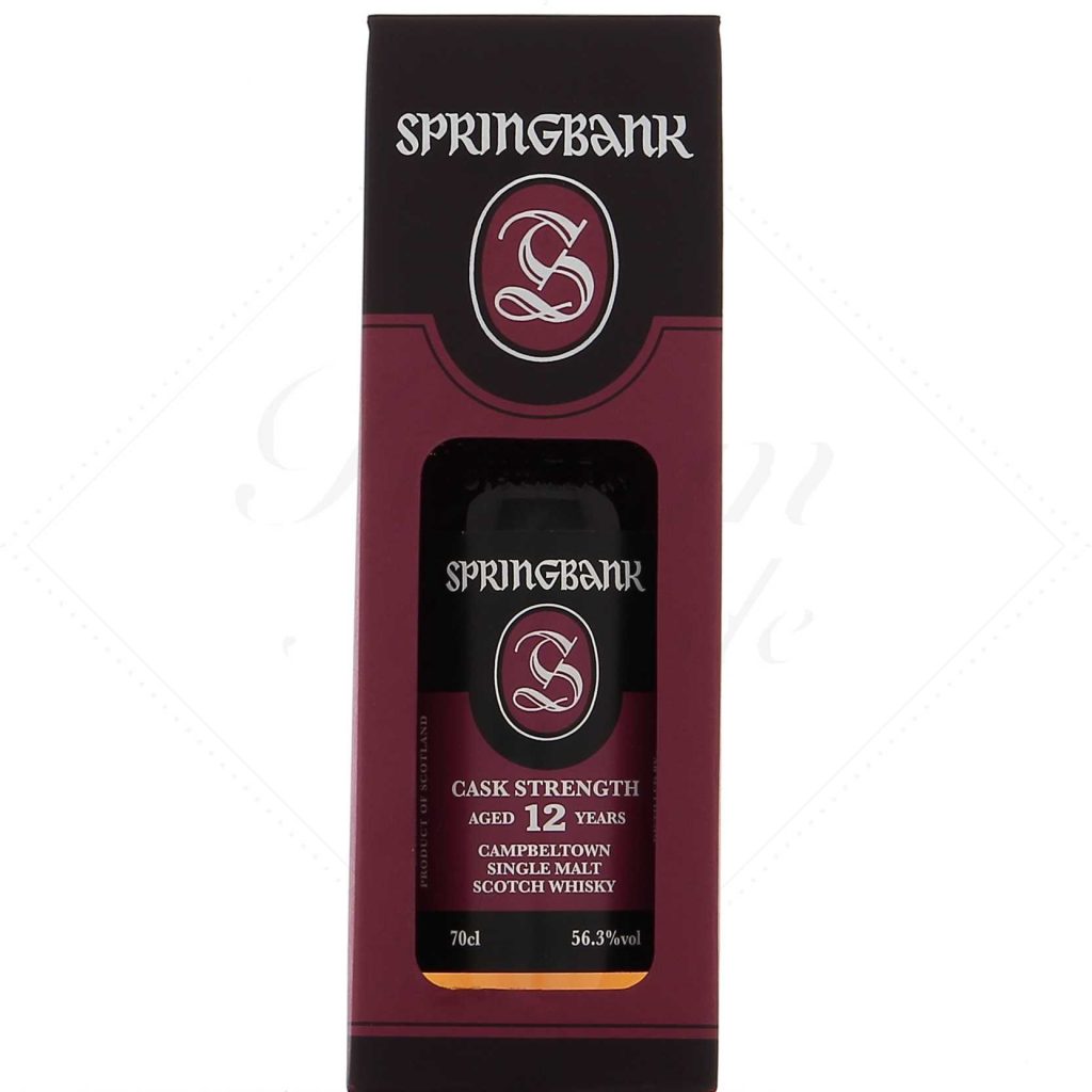 Springbank 12 ans Cask Strength OB 56,3° - Rhum Attitude