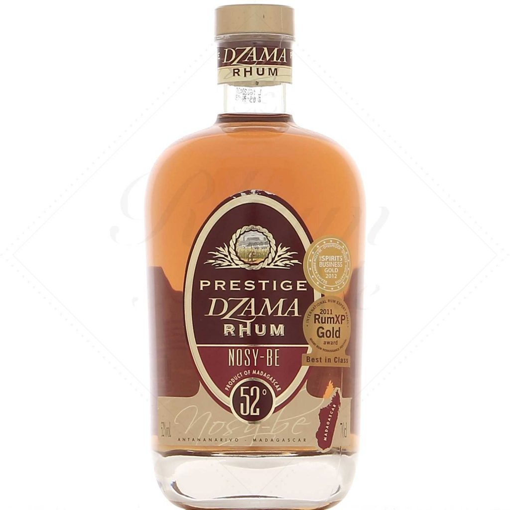 Dzama Ambré de Nosy-Bé Prestige 52° - Rhum Attitude