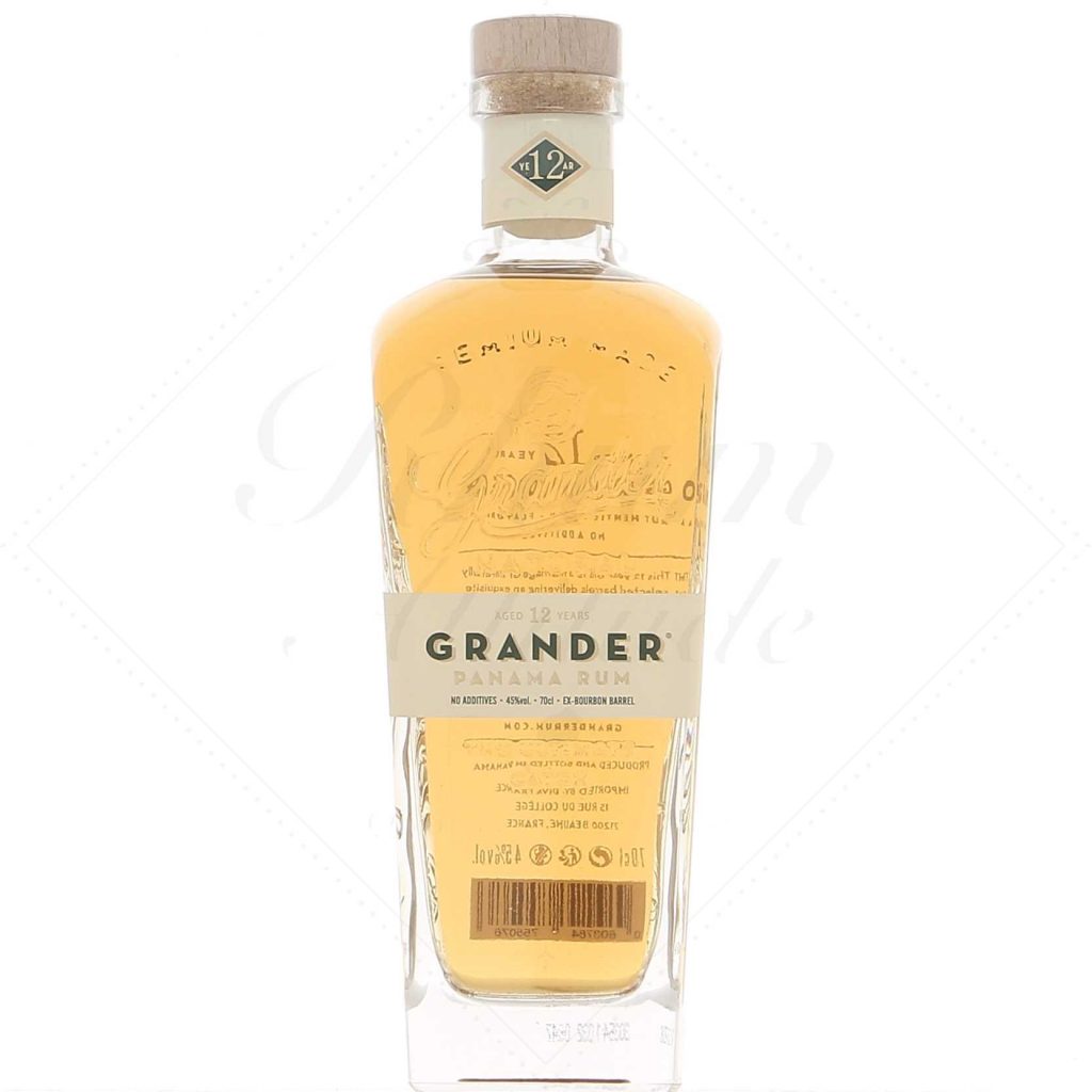 Grander Rum 12 ans 45° - Rhum Attitude