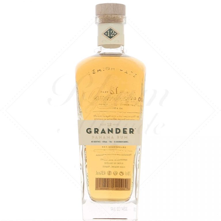 Grander Rum 12 ans 45° - Rhum Attitude