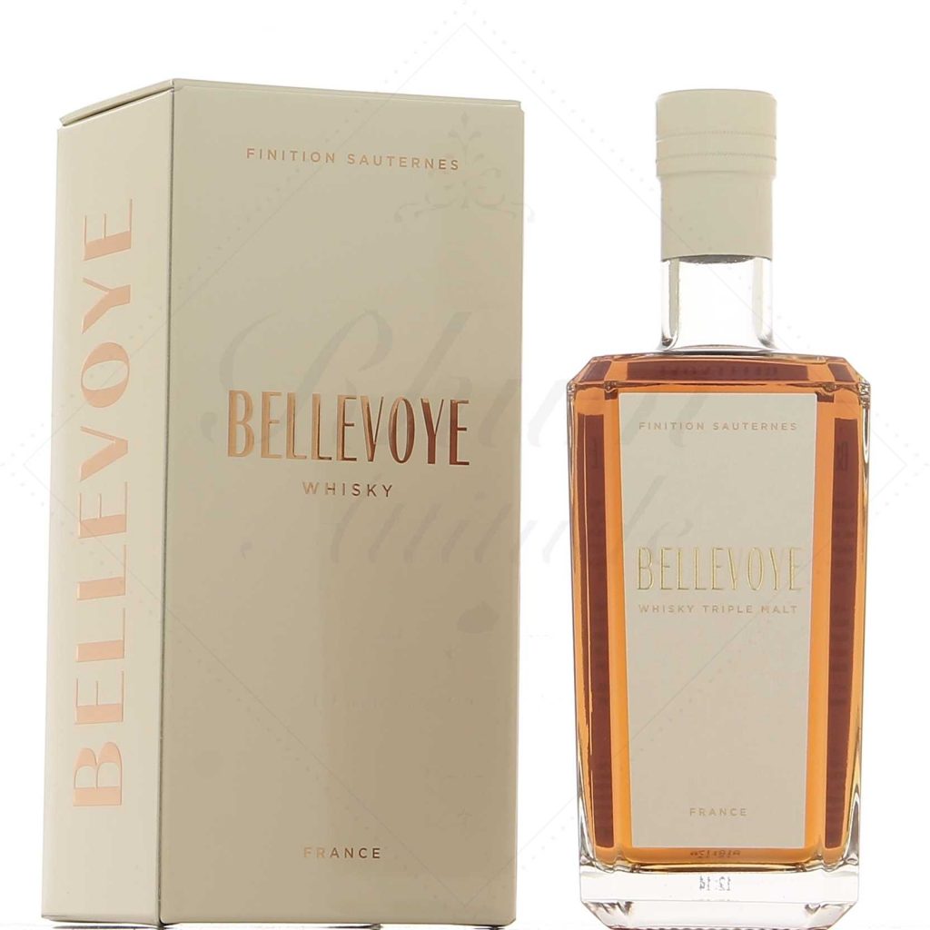 Bellevoye Blanc Whisky de France Triple Malt Finition Sauternes 40° - Rhum Attitude