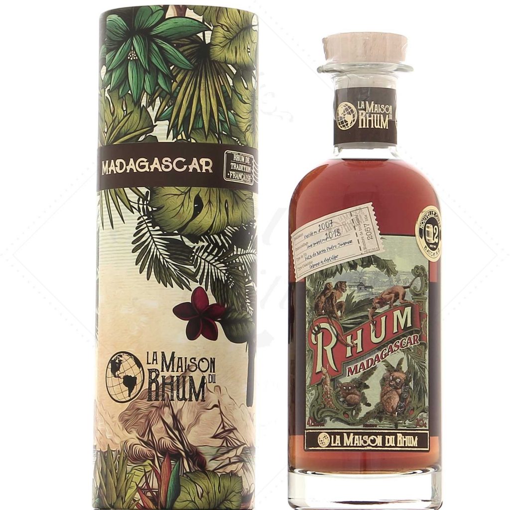 La Maison Du Rhum Madagascar Dzama 2007 42° - Rhum Attitude