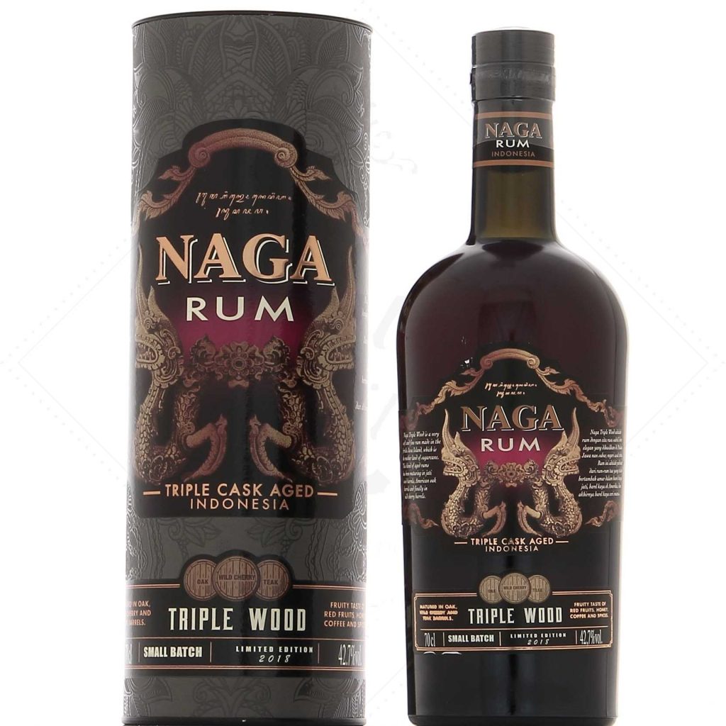 Naga Triple Wood 42,7° - Rhum Attitude