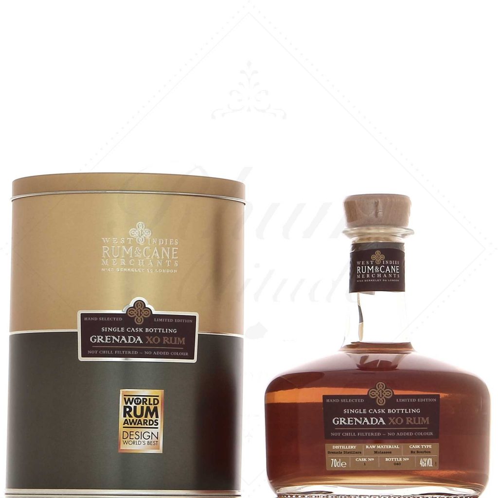 Rum & Cane Grenada XO Single Barrel 46° - Rhum Attitude